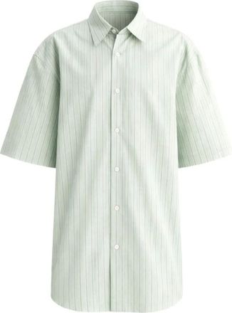Dries Van Noten Homme, Chemises, Vert, Taille: XL Floral Print Shirt