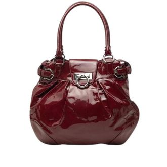 Ferragamo Pre-owned Lackleder-Tasche - - Pre-owned - Damen - Rot - ONE SIZE