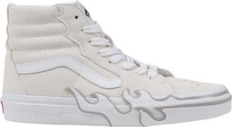 Vans Homme, Chaussures, Blanc, Taille: 37 EU Sk8Hi Flame HighTop Baskets