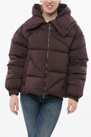 Bacon Hooded NEW DOUBLE Down Jacket with Front Zip size Xs