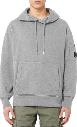 C.P. Company C.p. Company, Homme, Sweatshirts et sweats &agrave; capuche, Gris, Taille: 3XL SweaT-shirts & SweaT-shirts &agrave; capuche