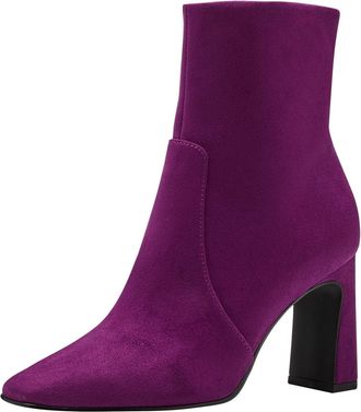 Tamaris Damen Stiefelette, Rose Uni, 40 EU