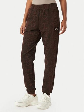 Emporio Armani Jogginghose 7W001416 AF26043 F6007 Dunkelbraun Regular Fit