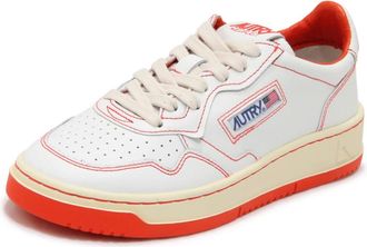 Autry Femme, Chaussures, Blanc, Taille: 37 EU Medalist Low