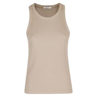 Circolo 1901 Femme, Tops, Brun, Taille: 42 FR Top c&ocirc;tel&eacute;