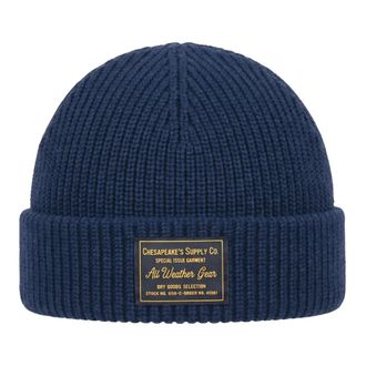 CHESAPEAKE'S Mechanics Wollm&uuml;tze Merinos - - Accessories - unisex - Blau - ONE SIZE