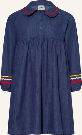 Petit Bateau Petit Bateau Jeanskleid blau