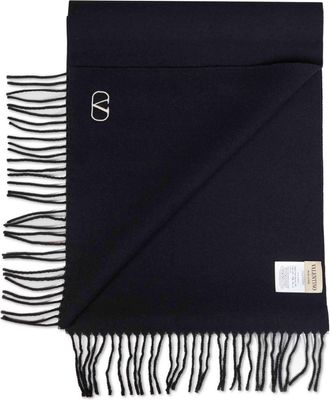 Valentino Garavani Virgin Wool Scarf - Black