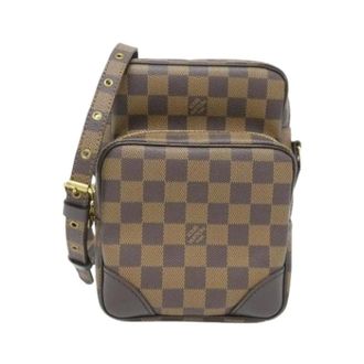 Louis Vuitton Sac bandouli&egrave;re Pre-owned Damier Ebene - Femme - Pre-owned - Brun - Taille: ONE Size