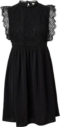 QS by s.Oliver Minikleid Kleid Kurzes Kleid mit Spitzenoberteil