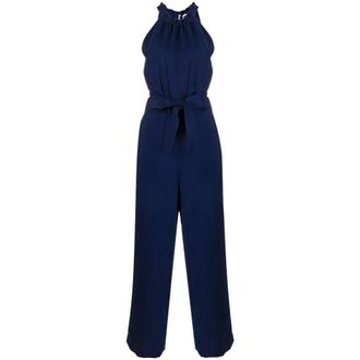 P.A.R.O.S.H. &Auml;rmelloser Jumpsuit mit weitem Bein - - Jumpsuits & Playsuits - Damen - Blau - XS