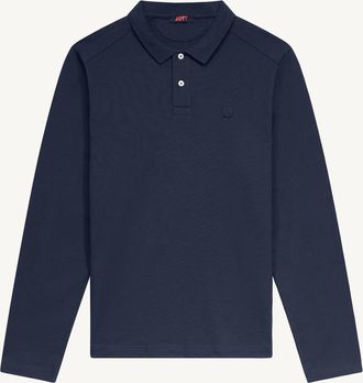 Jott Polo manches longues en coton Marine Carlos - Taille 3XL