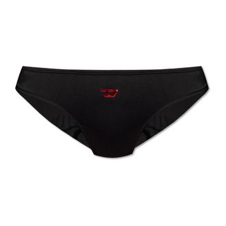 Diesel Femme, Maillots de bain, Noir, Taille: 40 FR Bas de Maillot de Bain