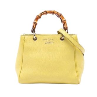 Gucci Sac bandouli&egrave;re vintage Pre-owned - Femme - Pre-owned - Jaune - Taille: ONE Size