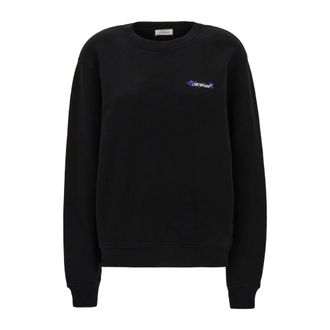 Off-white Owba055F23Jer007 Sweatshirt - - Sweatshirts & Hoodies - Damen - Schwarzk - XL