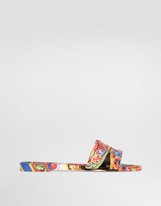 Dolce & Gabbana Beachwear - Frau Pantoletten Und Mules Multicolor 40