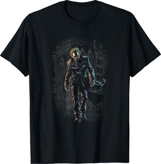 DC Comics Batman Joker Leaves Arkham T Shirt T-Shirt