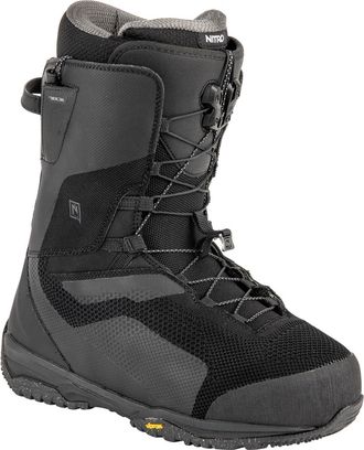 Nitro Herren Skylab TLS 23 Splitboardboot All Mountain Freeride Premium Schnellschn&uuml;rsystem Boot Snowboardboot, True Black, MP 31.5 // EU 47 1/3 // US 13,5