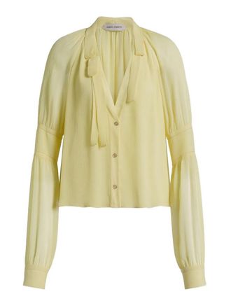 Alberta Ferretti Chemise - Jaune