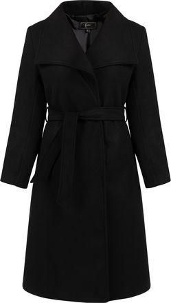 Faina Mantel Damen schwarz