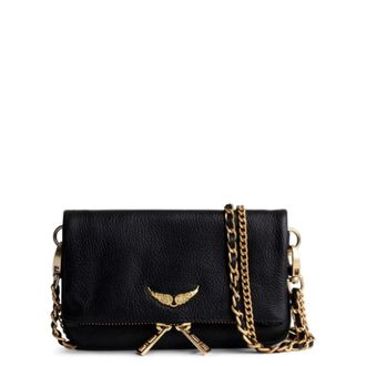 Zadig&Voltaire Femme, Sacs, Noir, Taille: ONE Size Rock Nano Clutch