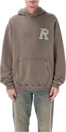 Represent Represent, Homme, Sweatshirts et sweats &agrave; capuche, Brun, Taille: S Western Initial Sweat &agrave; capuche