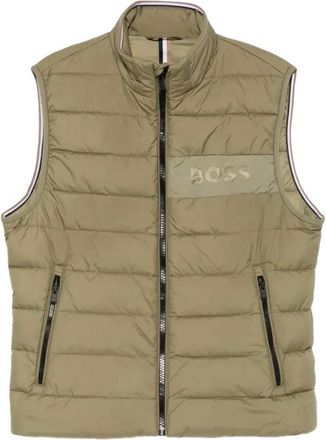 HUGO BOSS Homme, Vestes, Vert, Taille: L 252 Vest