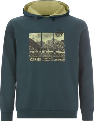 Jan Vanderstorm Herren Sweatshirt Jiri dunkelgrün, 4XL (XXXXL) - 68/70