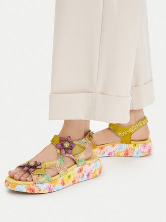 Laura Vita Sandalen Laura Vita Nikito 03 Gr&uuml;n