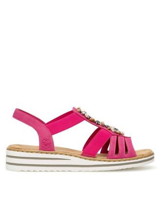Rieker Sandalen V0649-31 Rosa