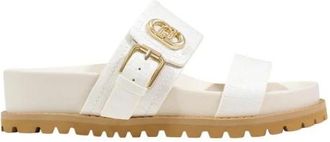 Liu Jo Femme, Chaussures, Blanc, Taille: 37 EU Mules &agrave; enfiler en polyur&eacute;thane