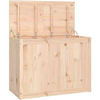 vidaXL W&auml;schetruhe 88,5x44x66 cm Massivholz Kiefer - Vidaxl