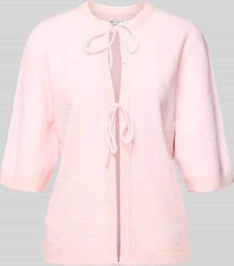 Only Regular Fit Cardigan mit Schn&uuml;rungen Modell SIMONI