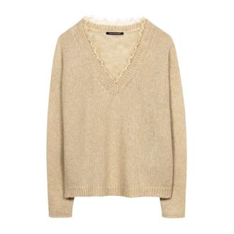 Luisa Cerano Damen, Strickwaren, Beige, SGr&ouml;&szlig;e