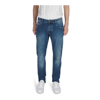 Hand Picked Slim Fit Denim Jeans - - Jeans - Herren - Blau - W37
