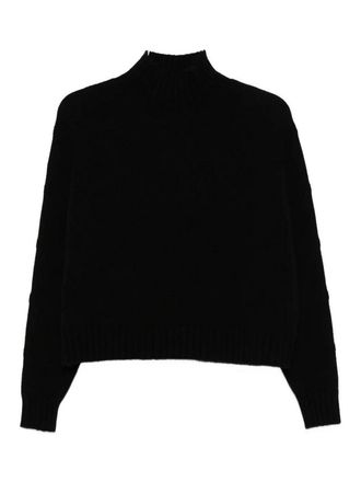Elisabetta Franchi Pull Col Rond - Noir