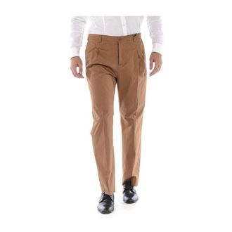 Daniele Alessandrini Homme, Pantalons, Brun, Taille: S Olimpo Straight Pantalons
