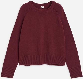 Arket Wollpullover -Rot