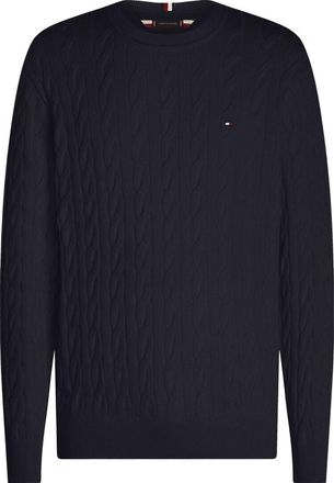 Tommy Hilfiger Herren Pullover CLASSIC CABLE CREW NECK