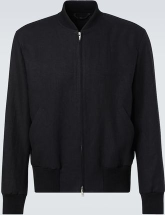 Lardini Bomberjacke aus Leinen