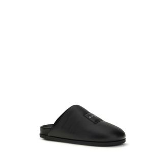 Givenchy Padded Leather Mule - Black