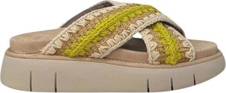 Mou Femme, Chaussures, Multicolore, Taille: 40 EU Bounce Sandal Raffia