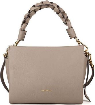 Coccinelle Mini Top Handle Bag Warm Taupe/Rosette
