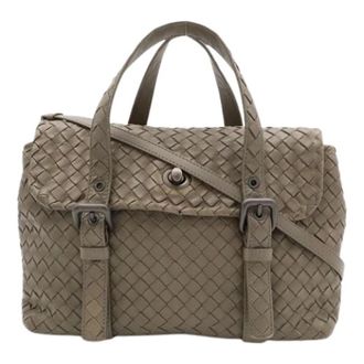 Bottega Veneta Pre-owned Vintage Schultertasche - - Pre-owned - Damen - Grau - ONE SIZE