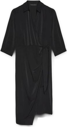 Fiorella Rubino Femme, Robes, Noir, Taille: 52 FR Robe portefeuille - JOY
