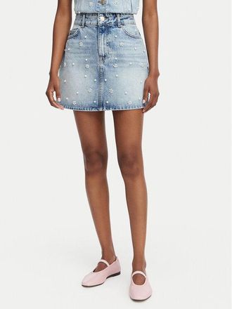 Only Jeansrock Onur 15367472 Blau Regular Fit