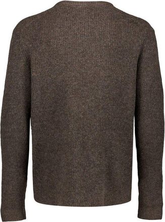 Lindbergh Strickpullover Winterpullover mit Wolle und Stretch / Meliert
