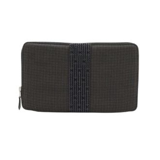 Herm&egrave;s Pre-owned Canvas Geldb&ouml;rse - - Pre-owned - Damen - Grau - ONE SIZE