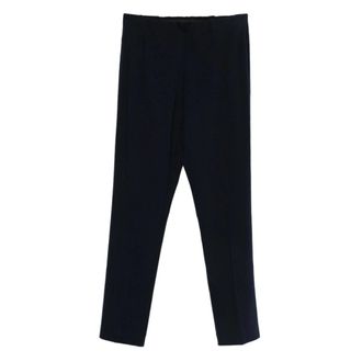 Le Tricot Perugia Gerade Hose - - Trousers - Damen - Blau - XL
