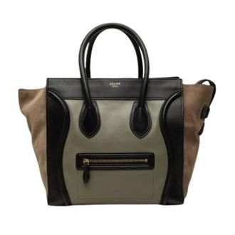 Celine Sac cabas Mini Luggage Pre-owned - Femme - Pre-owned - Multicolore - Taille: ONE Size
